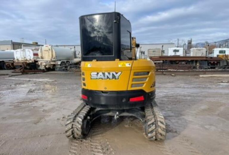 2022 Sany SY35U Mini Hydraulic Excavator | PPL Group LLC